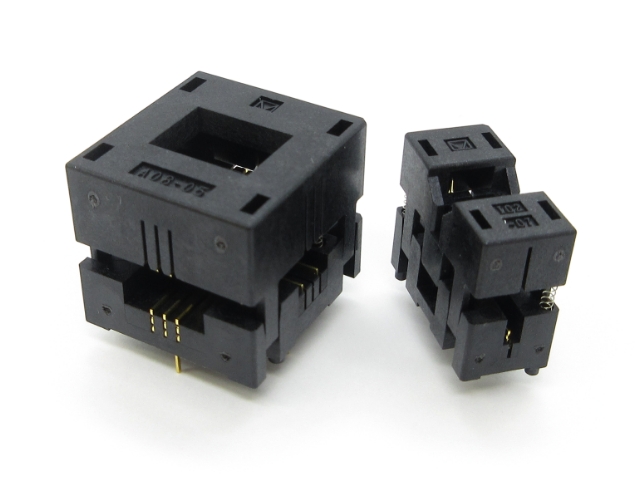 Introduction to various type of test sockets and consultation services.