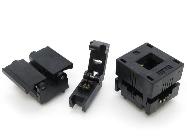 Introduction to various type of test sockets and consultation services.