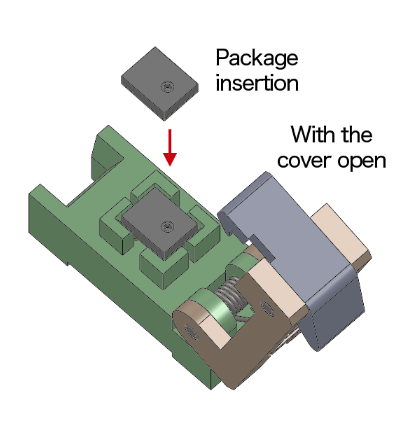 Fully customized test socket solutions for MEMS oscillators/sensors.